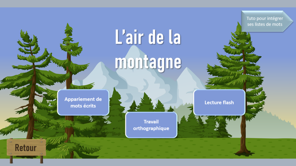 L’air de la montagne – Lecture, orthographe d’usage – Créations ...