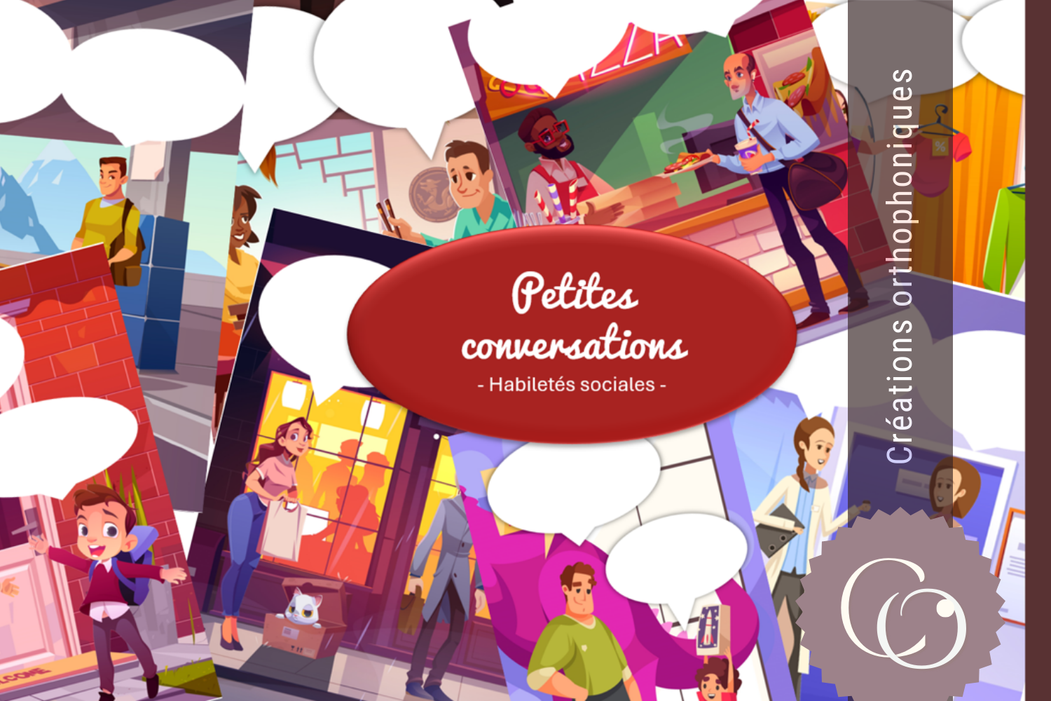 Petites conversations - Créations orthophoniques